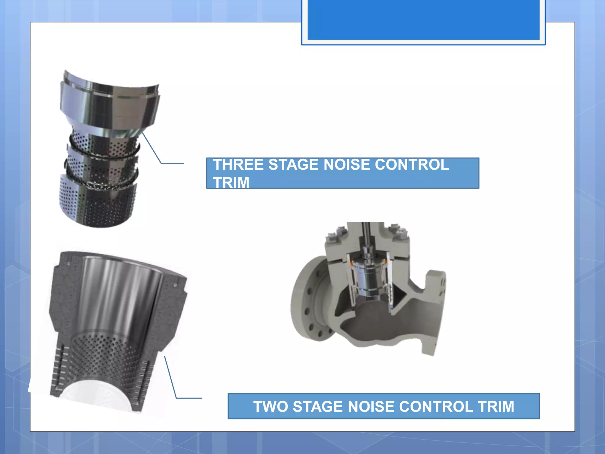 Design and analysis of control valve with a multi stage anti cavitation ...