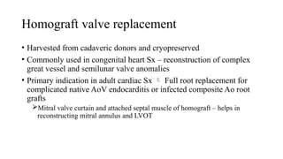 Valve replacement avr - Dr. Sanjana.pptx