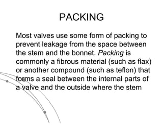 Valves and Types of Valces | PDF