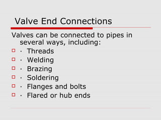 Valves | PPT