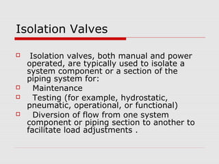 Valves | PPT