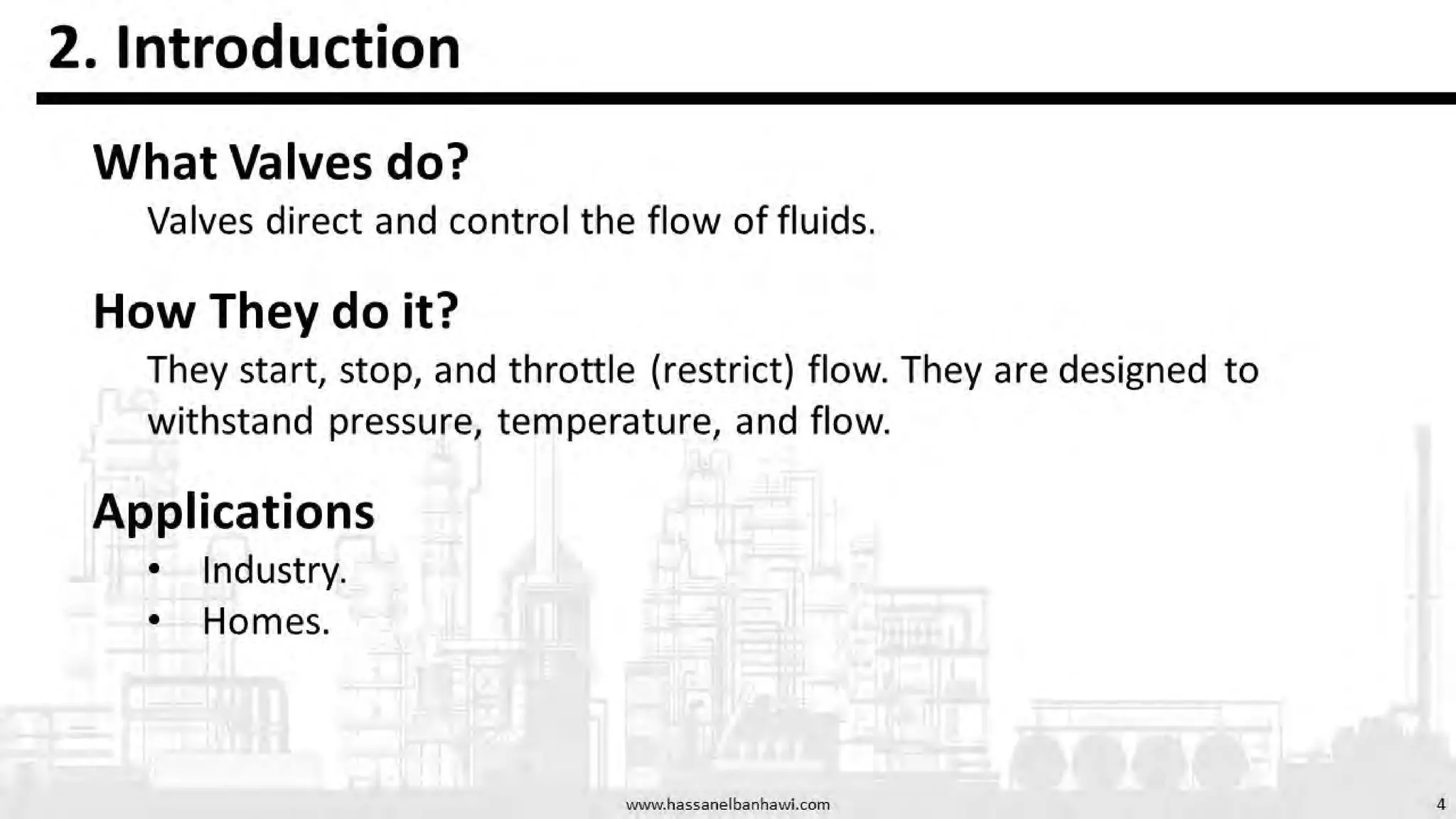 Valves presentation on Types and Classification | PDF