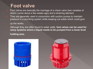 Valves | PPTX