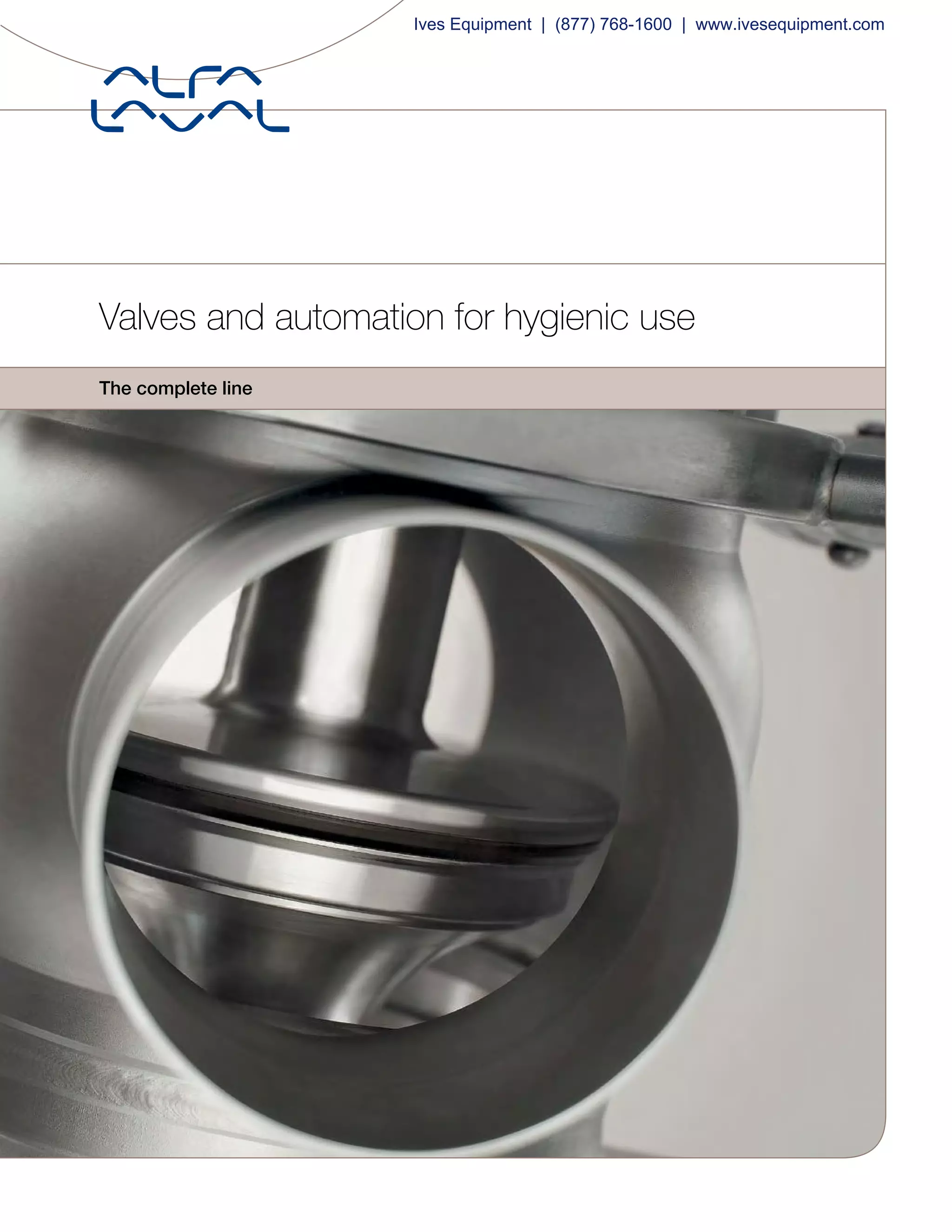 Valves and Automation for Hygienic Use | PDF