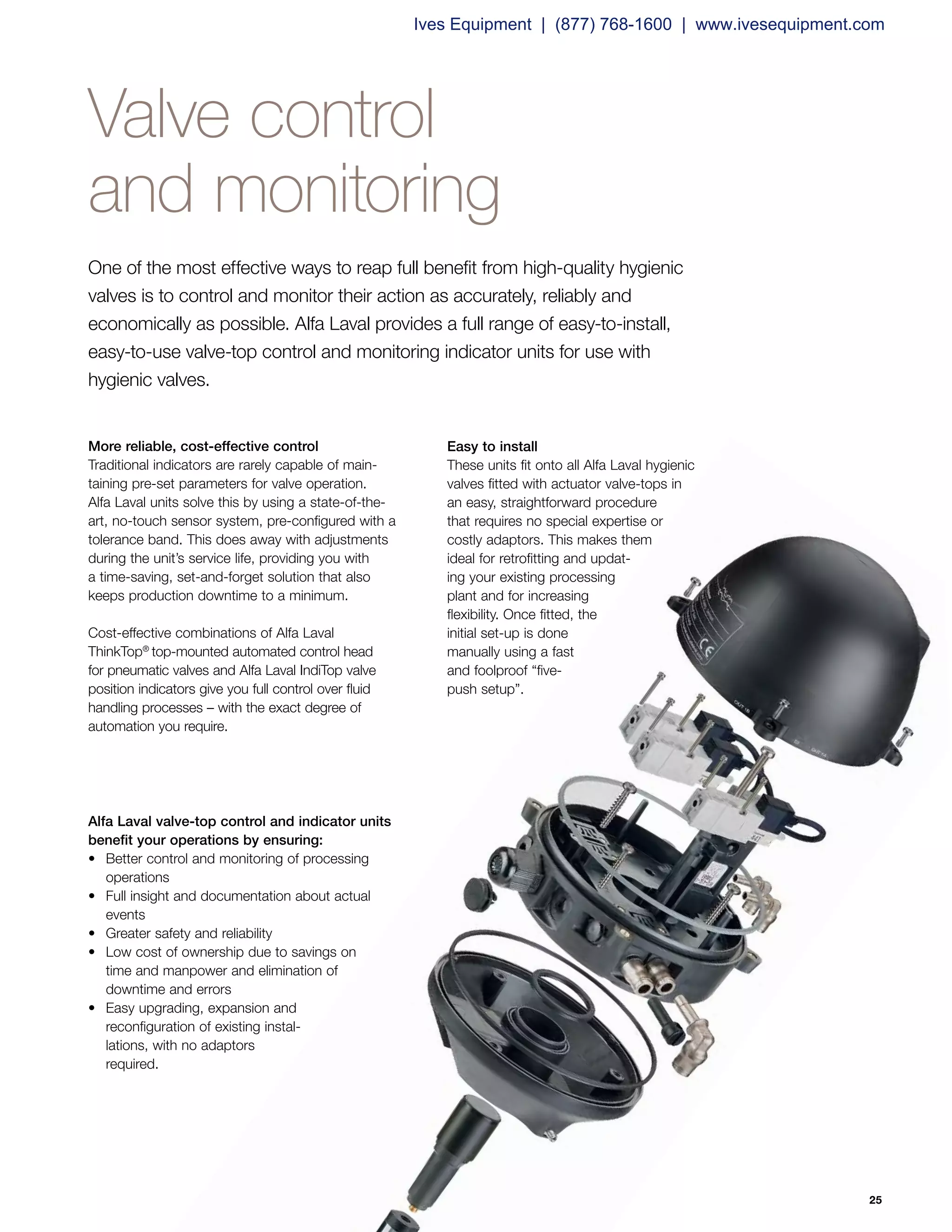 Valves and Automation for Hygienic Use | PDF