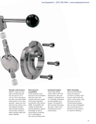 Valves and Automation for Hygienic Use | PDF