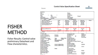 Valve sizing | PPTX