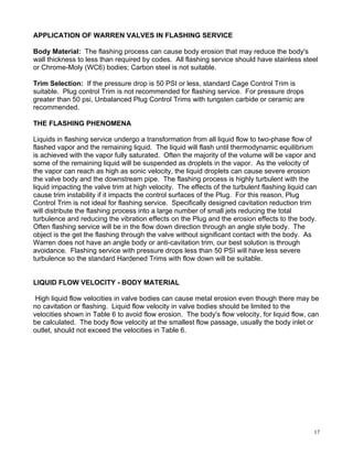 Valve sizing reference | PDF
