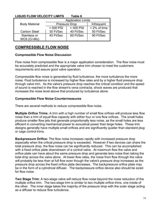 Valve sizing reference | PDF