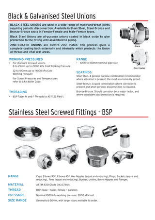 Valves pipe fittings | PDF
