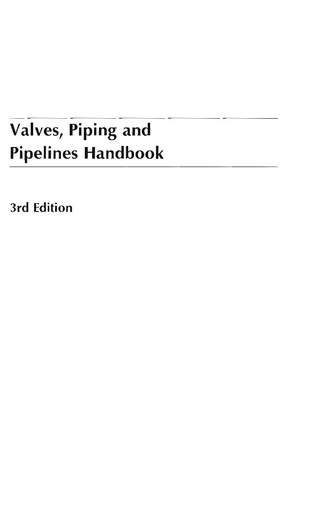 Valves piping handbook | PDF