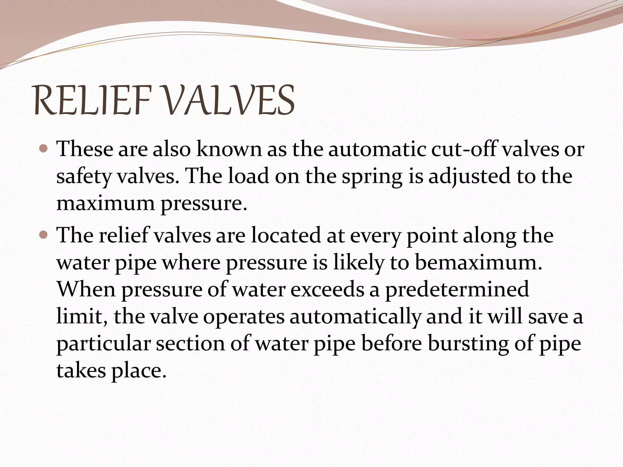 Valves ppt | PPTX