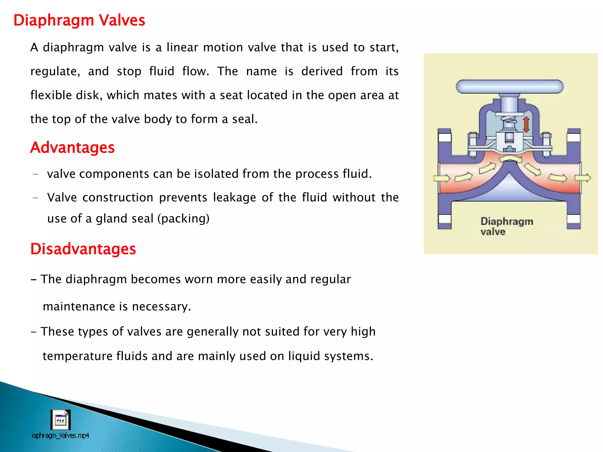 Valves presentation | PPTX