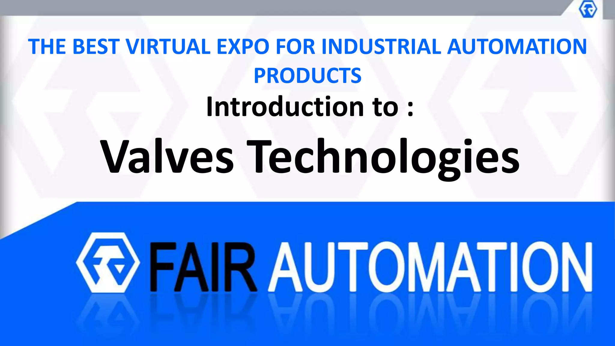 Industrial Valves presentation | PPTX