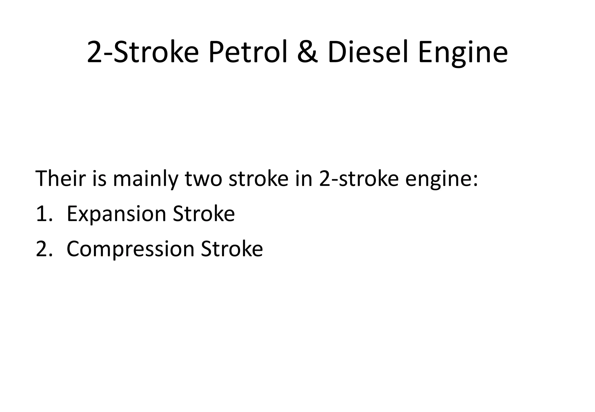Valve timing diagram for - four stroke & two stroke - diesel & petrol engine 116010319094 | PPTX