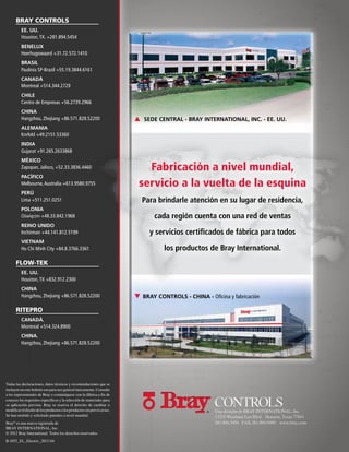 Valvula bray controls | PDF