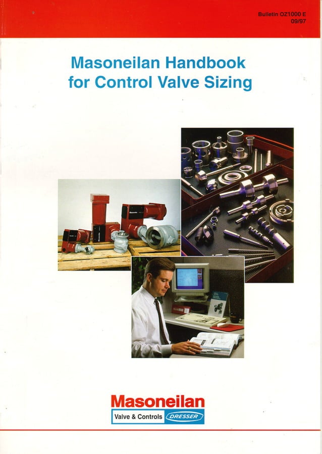 Valvula masoneilan handbook for control valve sizing | PDF