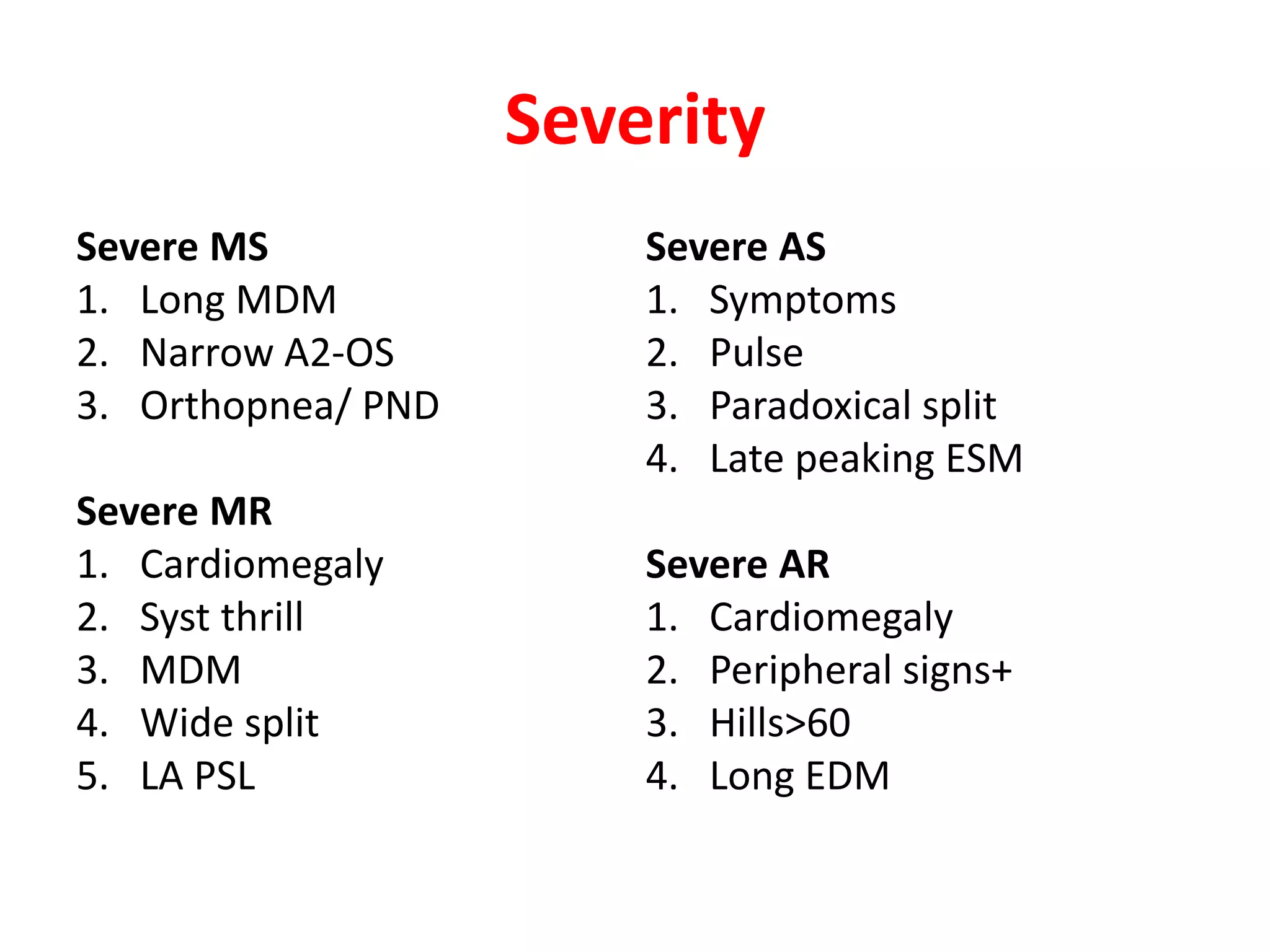 Clinical Approach to Valvular heart dis | PPTX