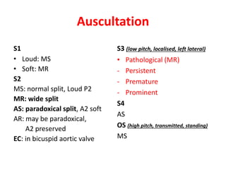 Clinical Approach to Valvular heart dis | PPTX