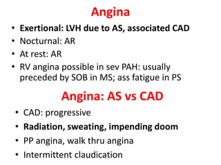 Clinical Approach to Valvular heart dis | PPTX