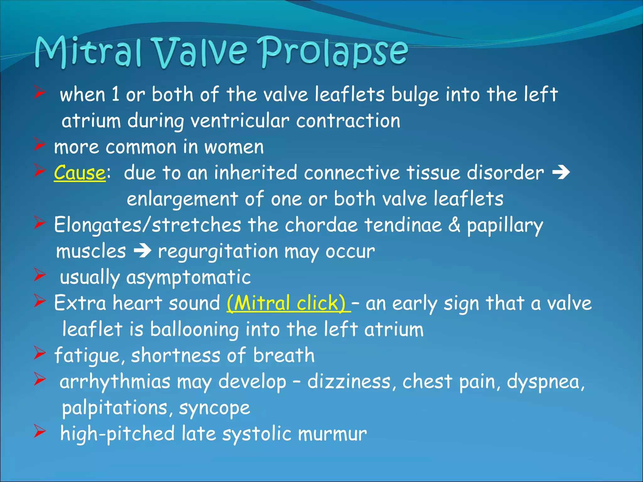 Valvular heart disease | PPT