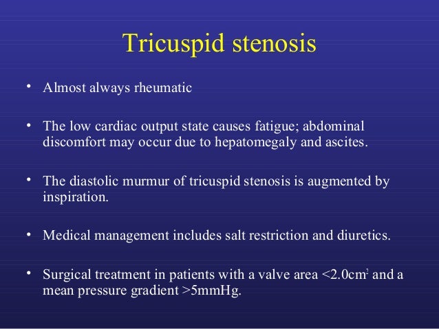 Valvular heart disease