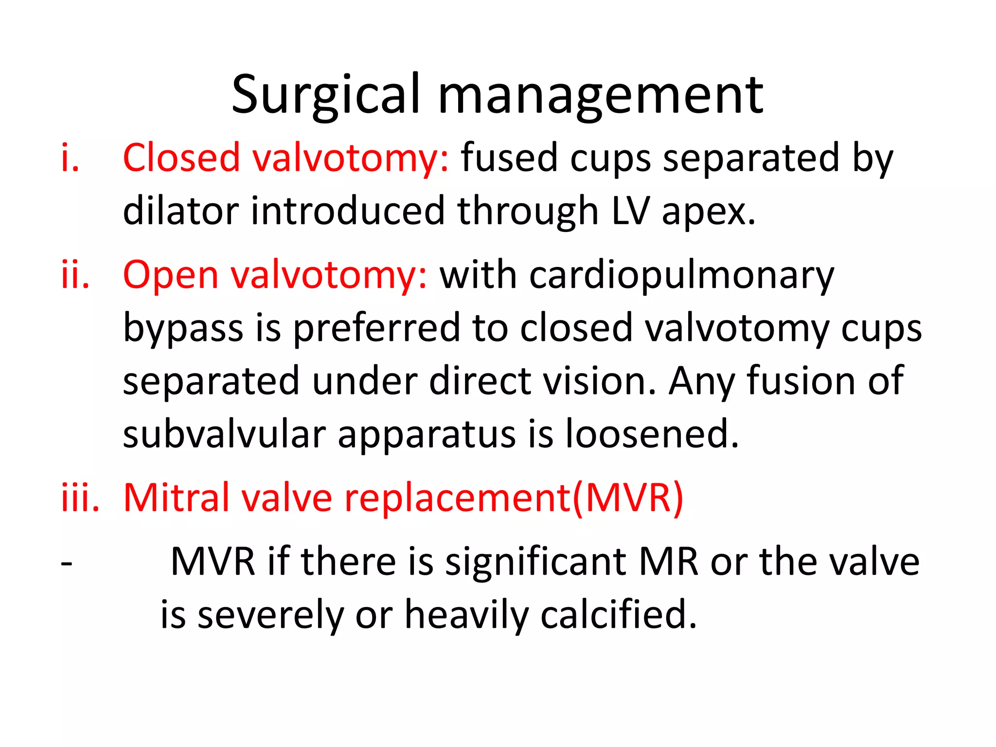 Valvular heart disease | PPTX