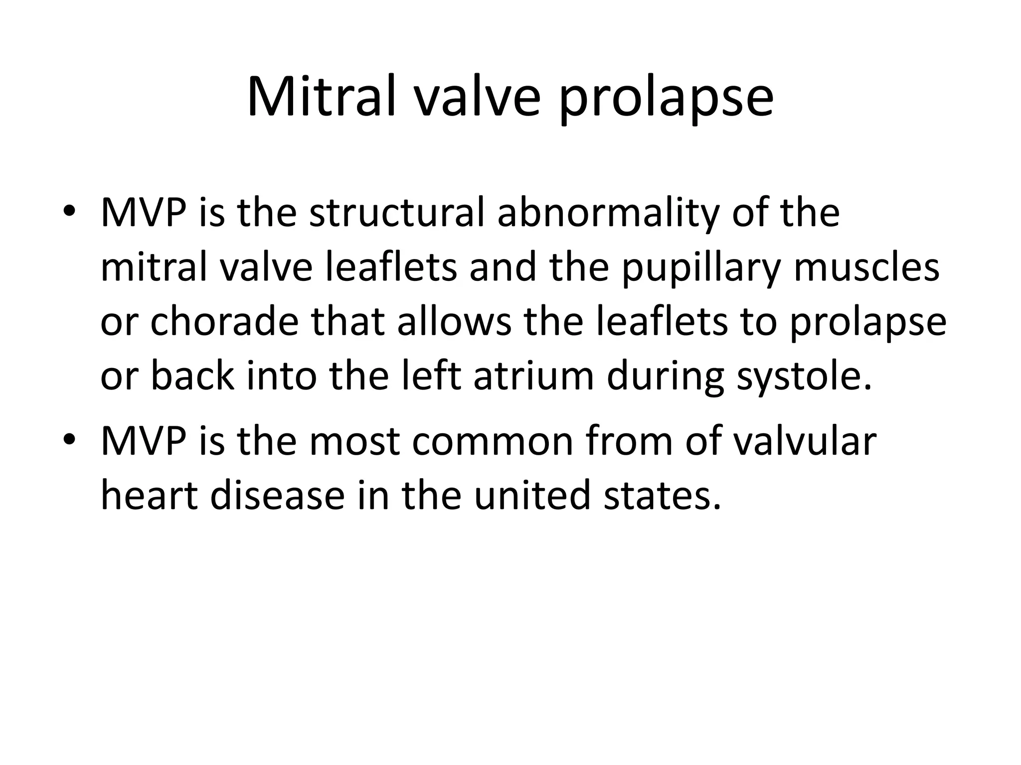 Valvular heart disease | PPTX