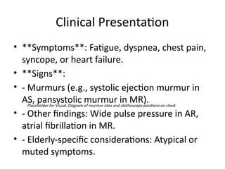 Valvular heart disease in the elderly population | PPT