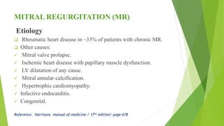 Valvular heart disease final | PPTX