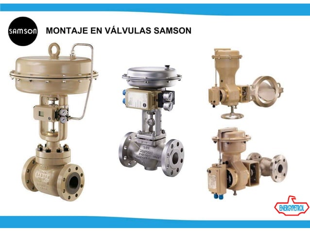 Válvulas de control Samson | PPTX