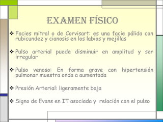 Valvulopatias insuficiencia y estenosis Mitral | PPTX