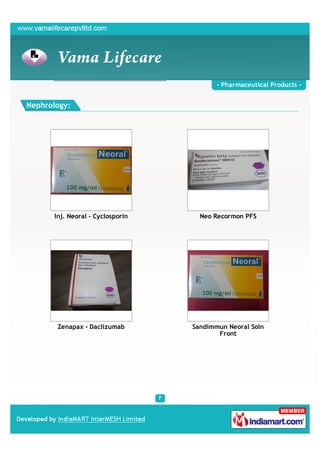 Vama Life Care, Mumbai, Pharmaceutical Products | PDF