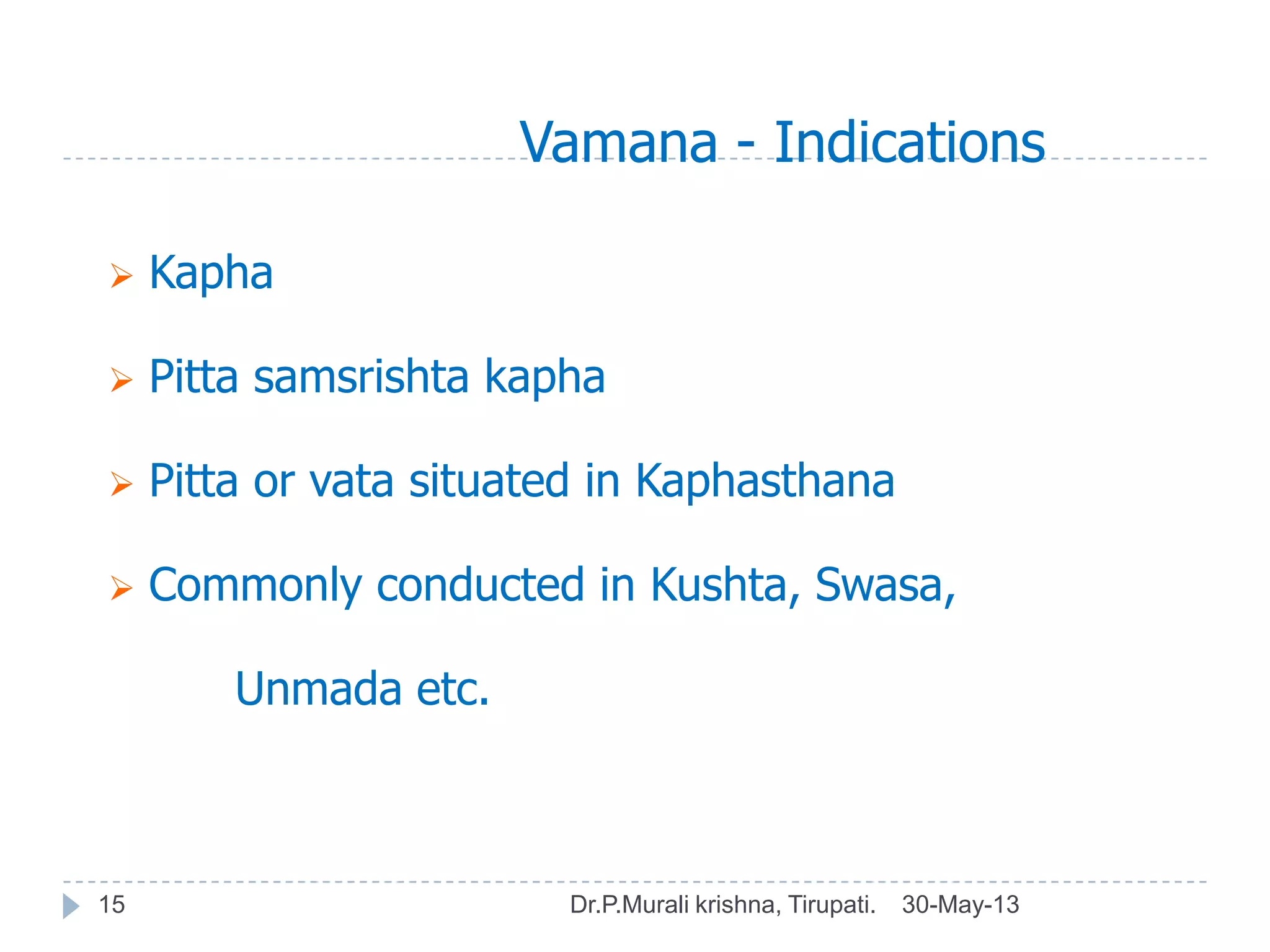 Vamana ppt dr .p.murali krishna | PPTX