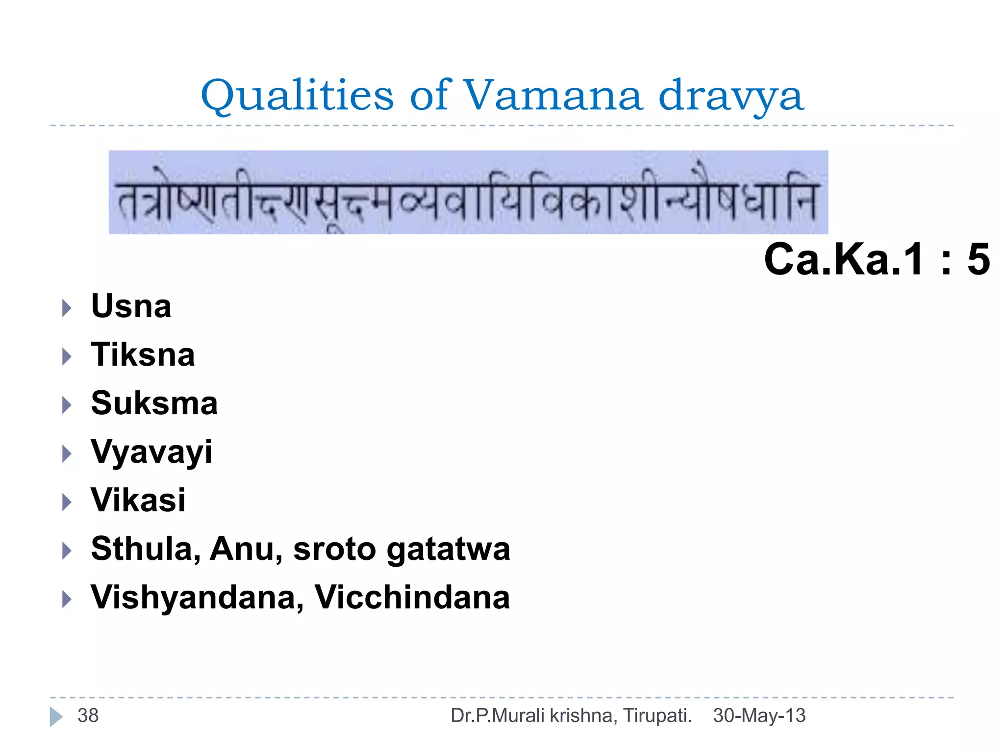 Vamana ppt dr .p.murali krishna | PPTX
