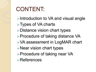 VA MEASUREMENT AT DISTANCE AND NEAR.pptx