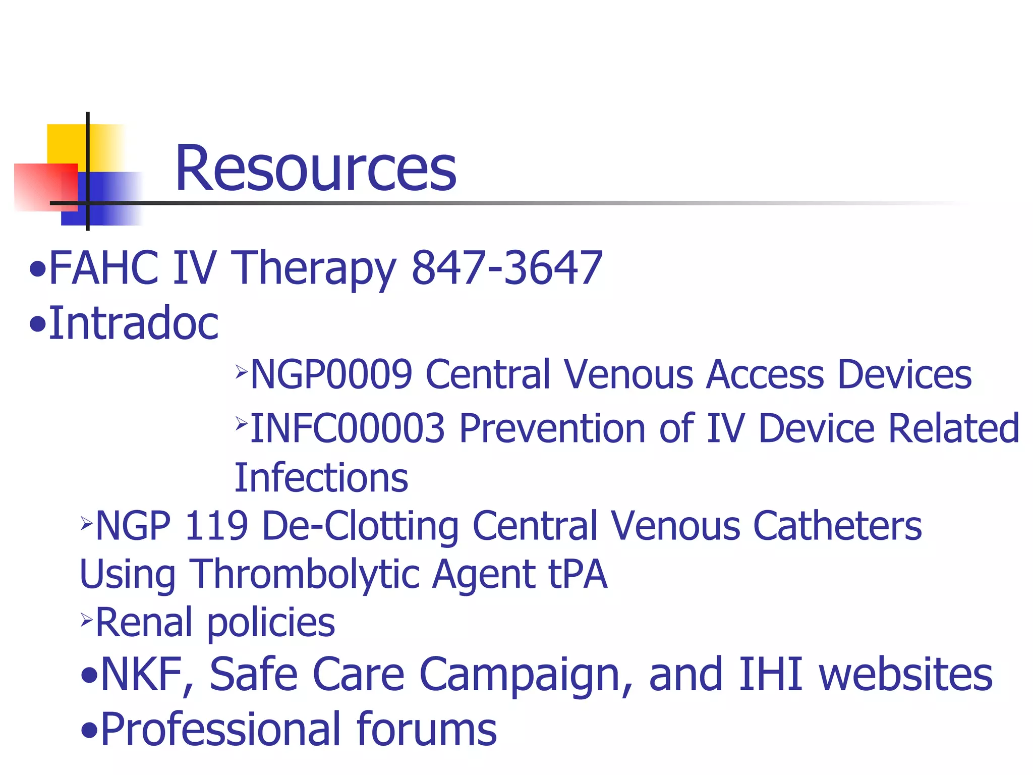 Vascular Access Matters | PPT