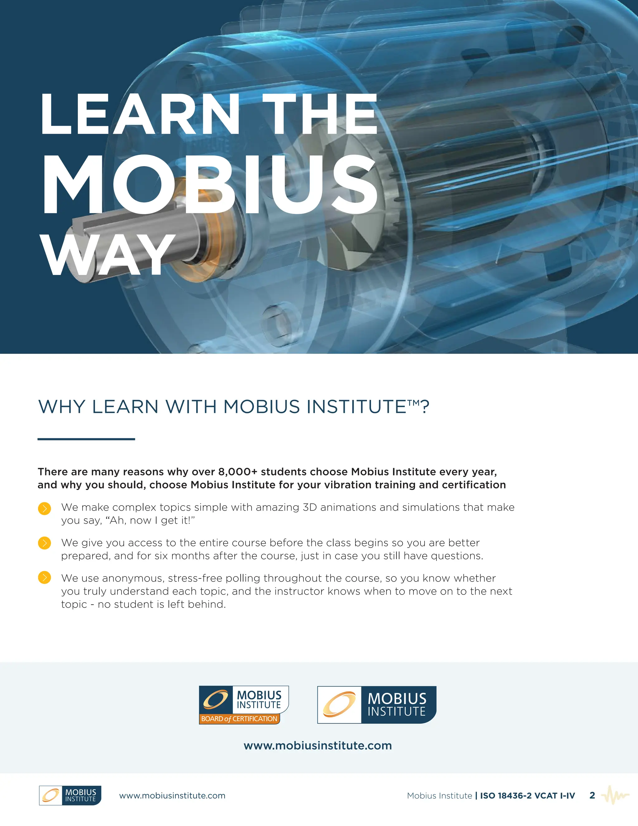 VA Mobius brochure vibration analysis book | PDF
