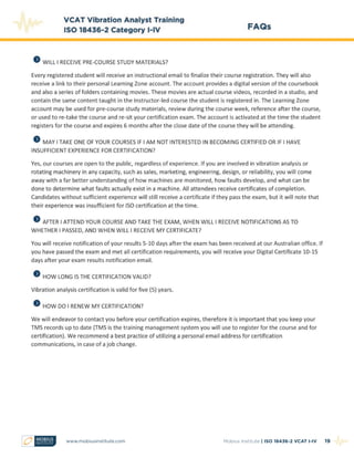 VA Mobius brochure vibration analysis book | PDF