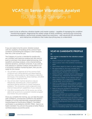 VA Mobius brochure vibration analysis book | PDF