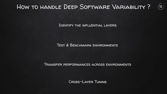 VaMoS 2021 - Deep Software Variability: Towards Handling Cross-Layer Configuration | PPT