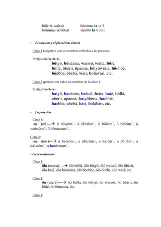 Vamos a aprender el Bubi | PDF