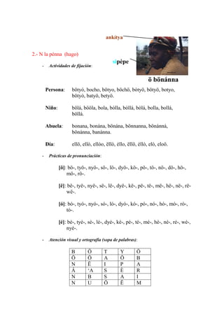 Vamos a aprender el Bubi | PDF