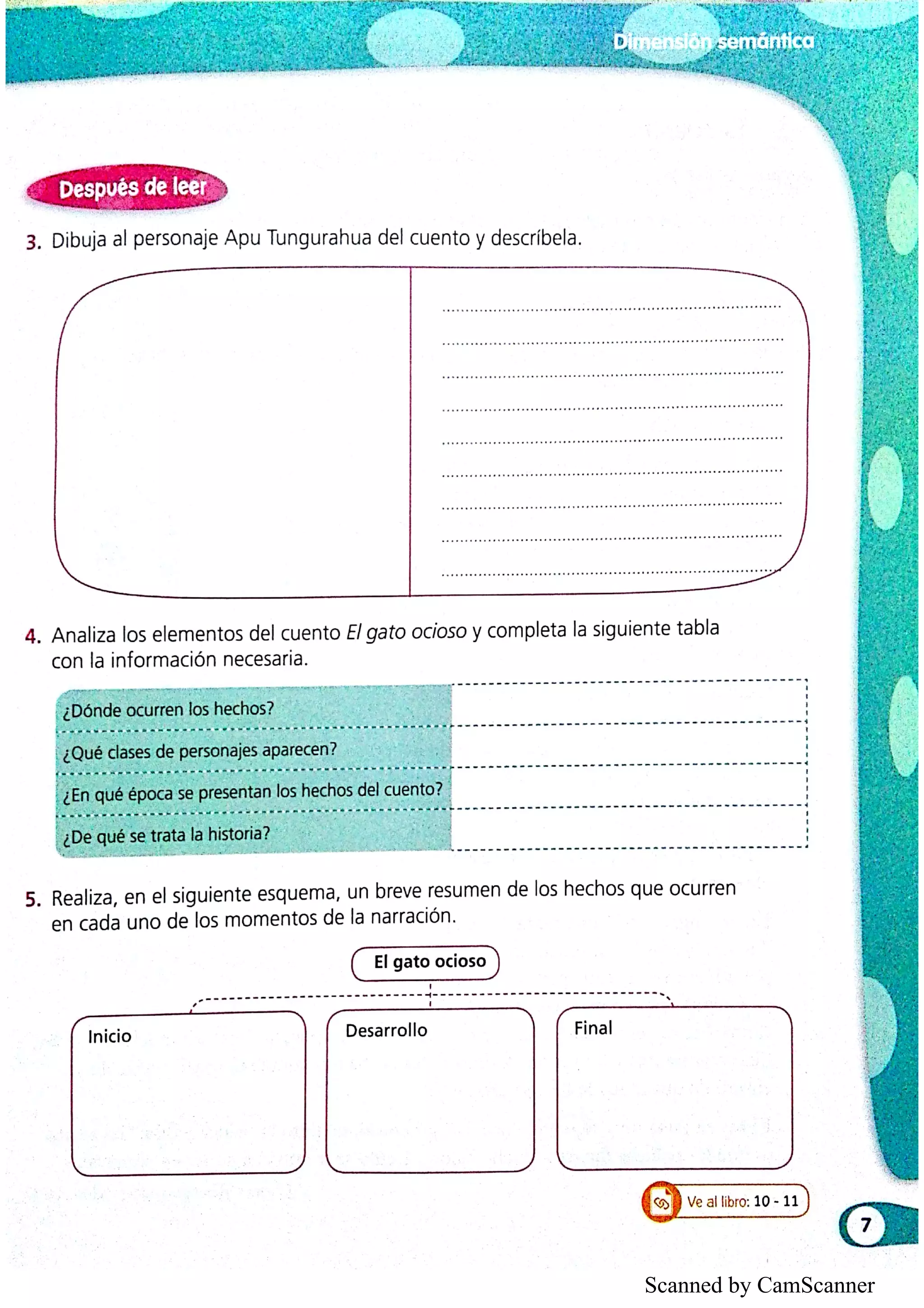 Vamos a aprender lenguaje 5 cuaderno de trabajo | PDF