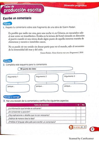 Vamos a aprender lenguaje 5 cuaderno de trabajo | PDF