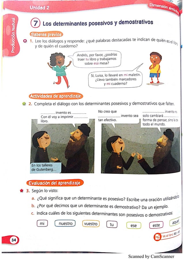 Vamos a aprender lenguaje 5 cuaderno de trabajo | PDF