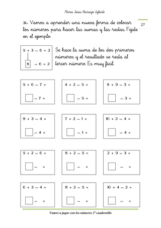 Vamos a jugar con los números 2 | PDF
