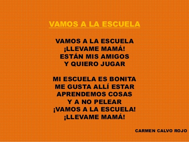 Vamos a la escuela candela labay