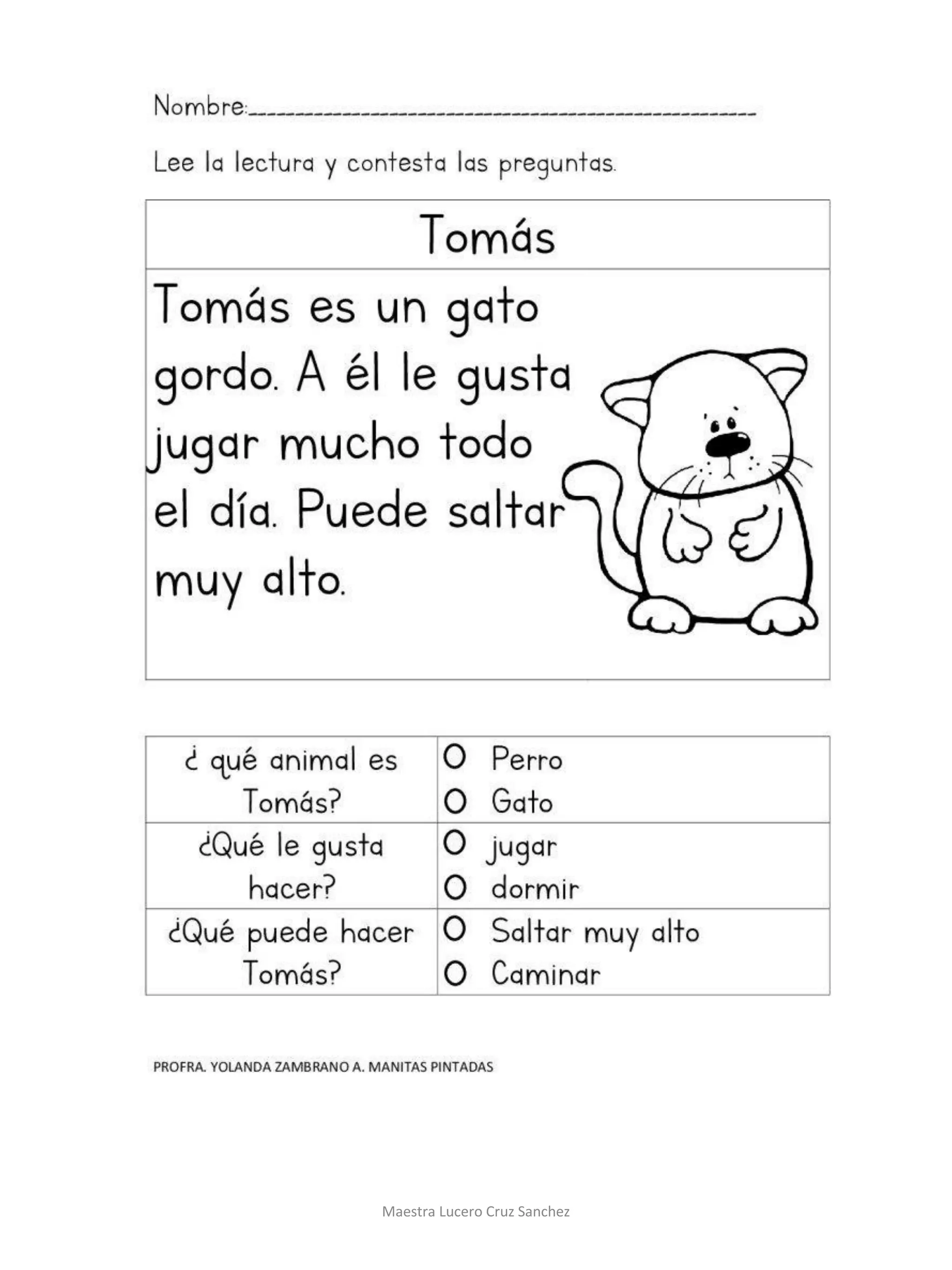 Vamos a leer un cuento! | PDF