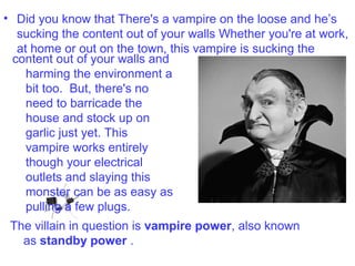 Vampier power | PPT